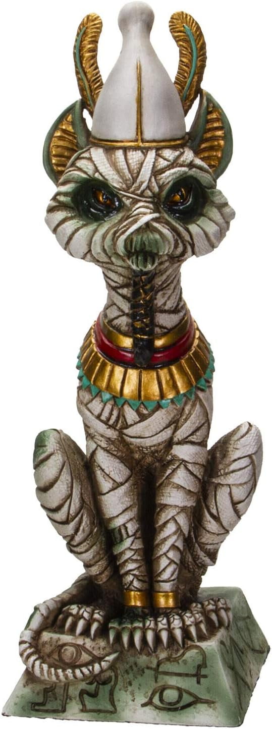 Ancient Egyptian Mummy God Osiris Sitting Pose Resin Figurine - Walmart.com
