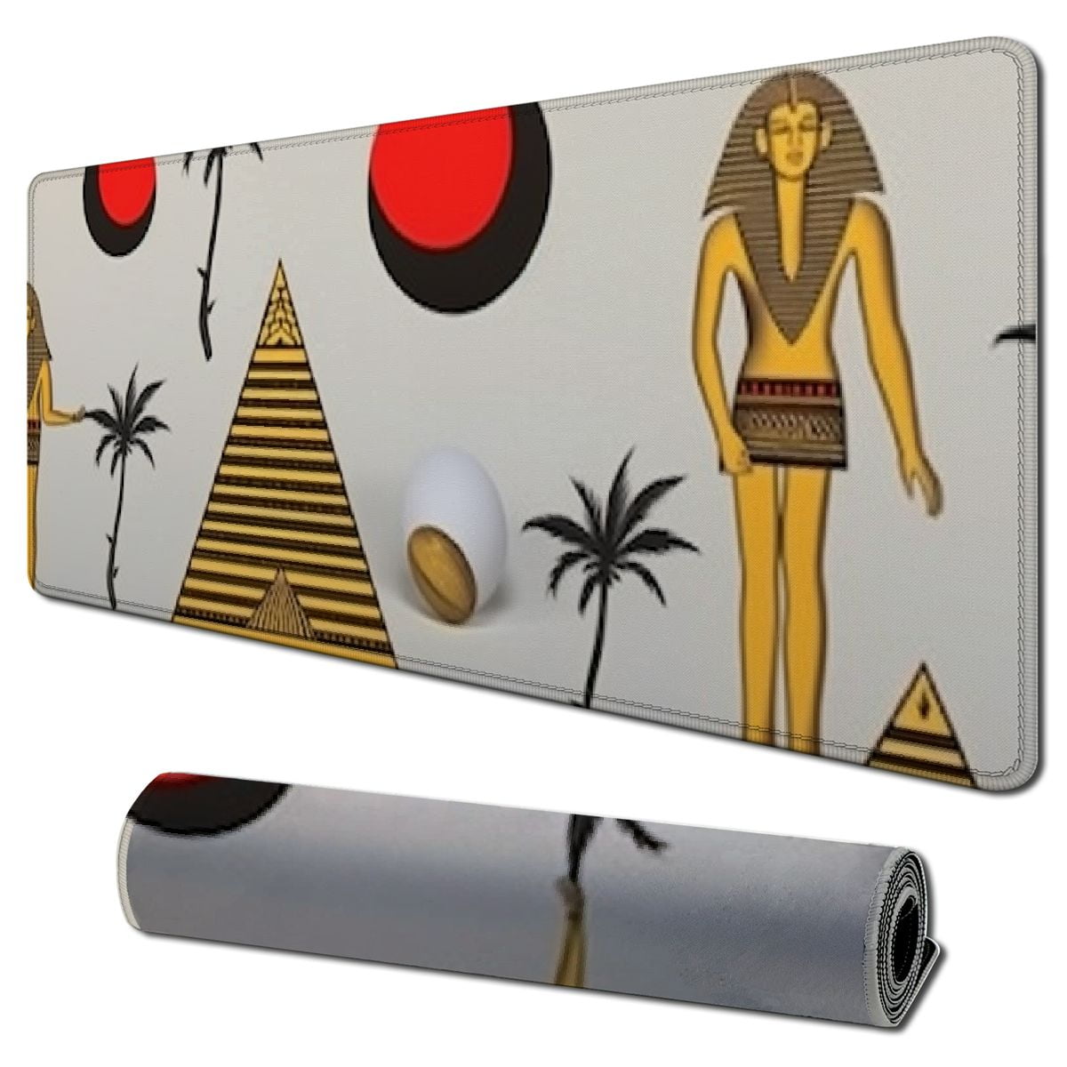 Ancient Egyptian Pattern Large Mouse Pad Gaming Mouse Pad Extended ...