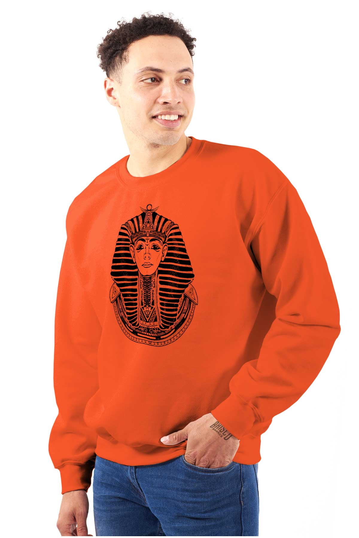 Ancient Egyptian Pyramid Pharaoh Unisex Plus Size Sweatshirt Brisco ...