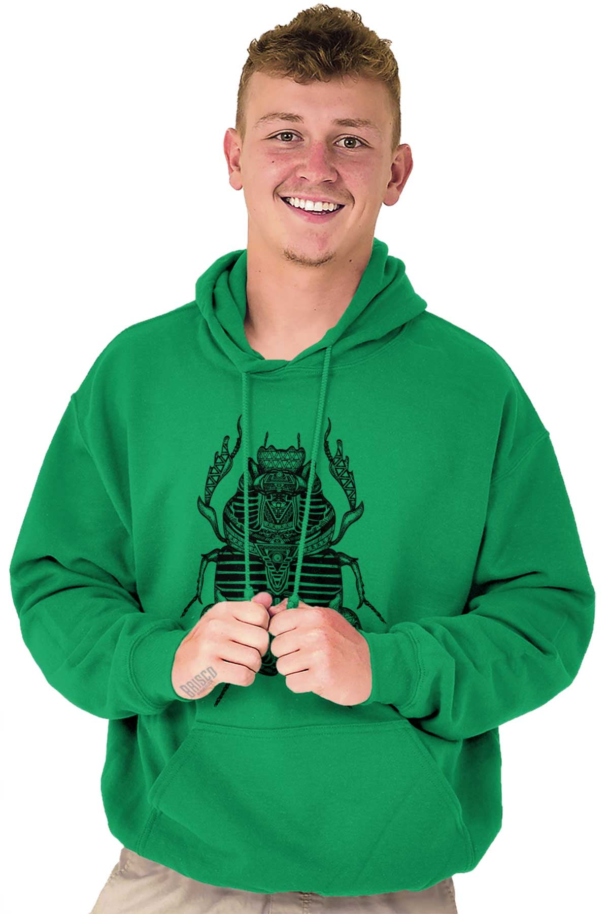 Ancient Egyptian Scarab Beetle Unisex Plus Fleece Graphic Hoodie Brisco ...