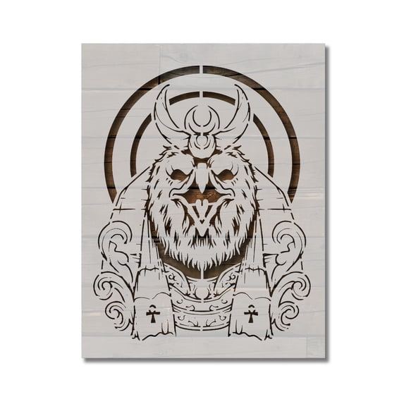 Ancient Egyptian Sun God Ra Stencil Template Reusable 8.5 x 11 Inches ...