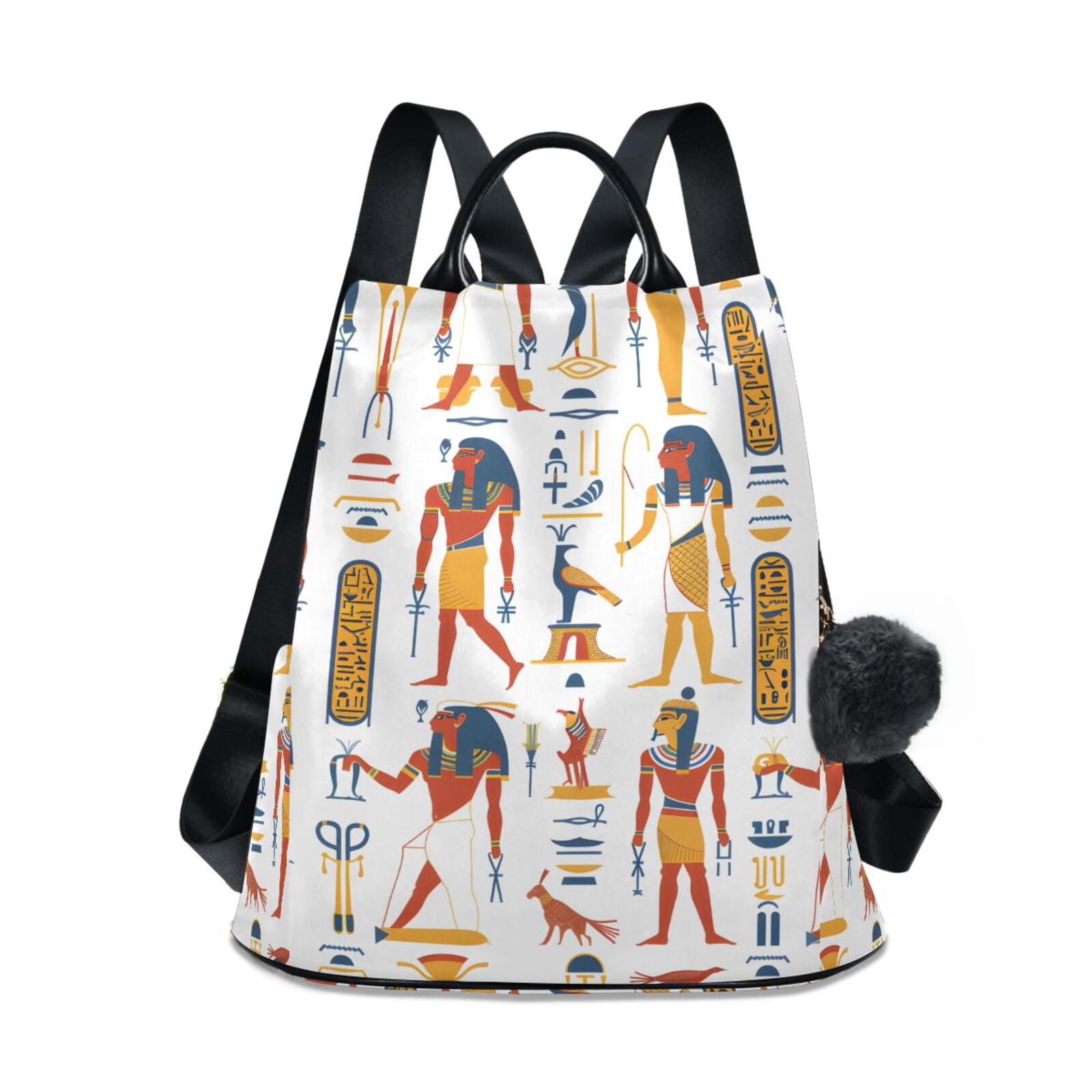 Ancient Egyptian Travel Laptops Backpack for Women Anti-theft Casual ...