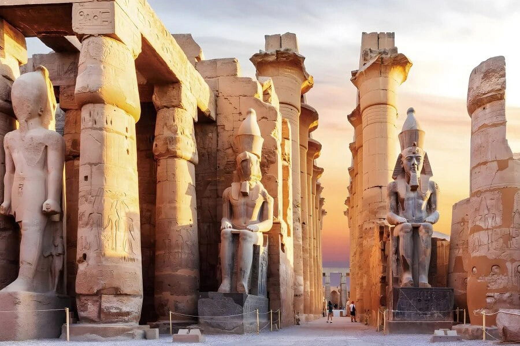 Ancient Egyptian Vintage Dusk Pyramid Sphinx Real Scene Photocall ...