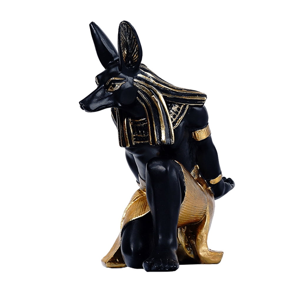 Ancient Egyptian Wine Rack Holder, Anubis Bastet Statue Wine Bottle ...