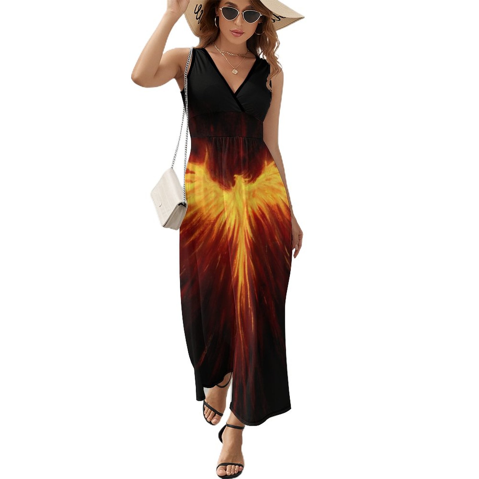Ancient Flame Sleeveless Dress dresses for official occasions women's ...