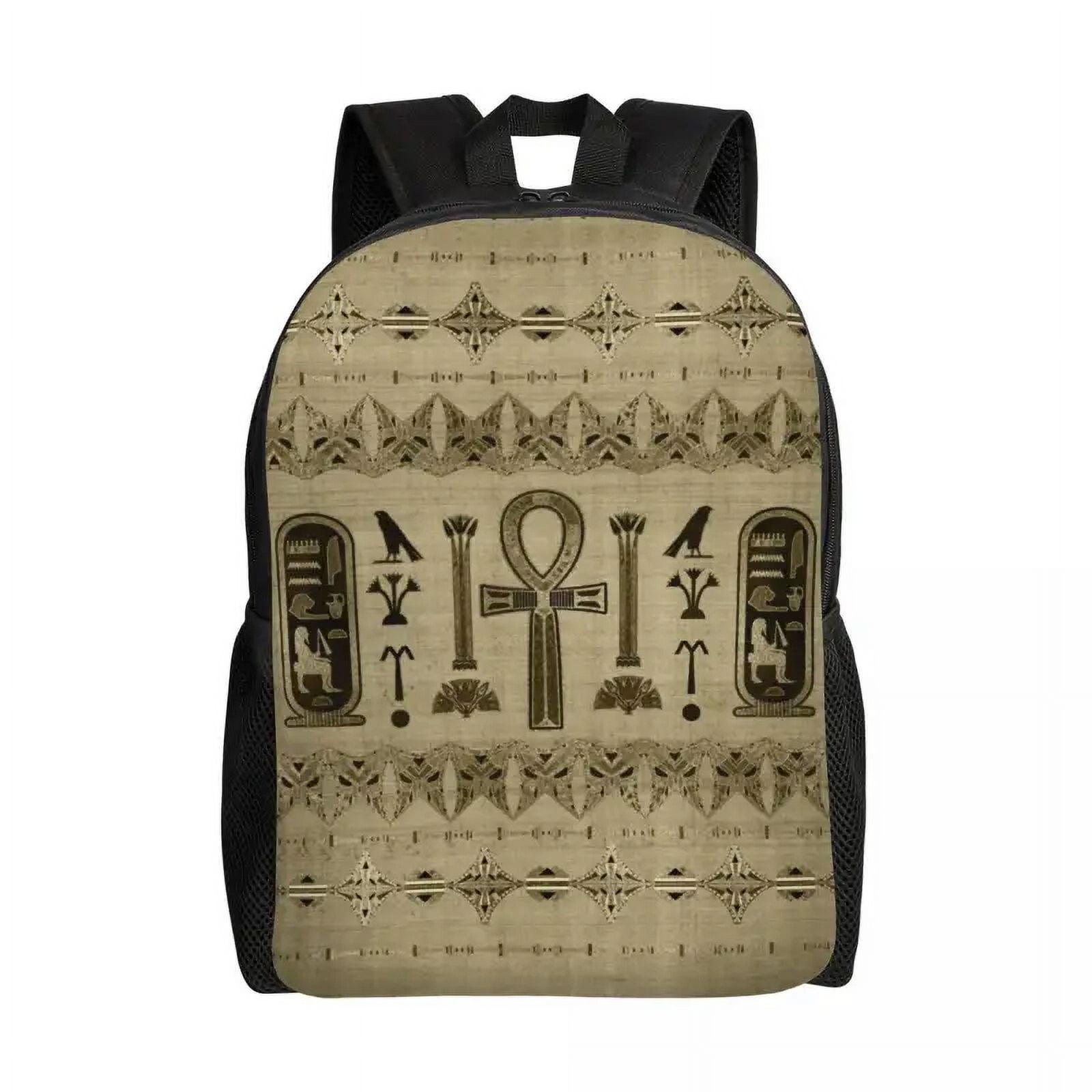 Ancient Golden Pharaoh Egypt King Tut Travel Backpack School Laptop ...