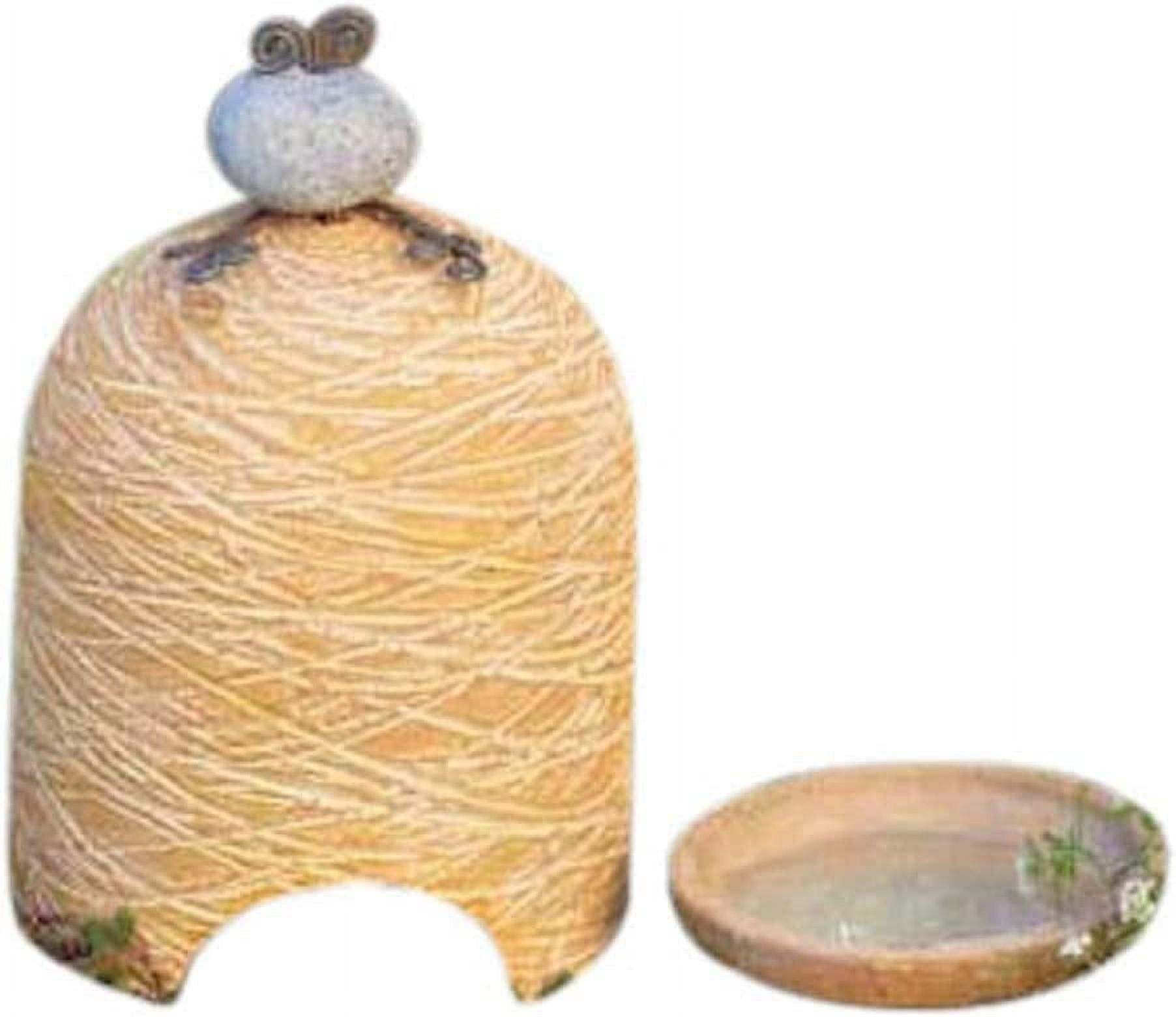 Ancient Graffiti Ceramic Toad House with Bath - Walmart.com