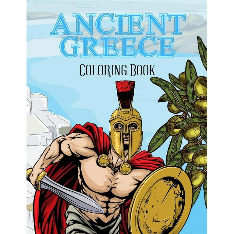 ancientgreek coloring pages
