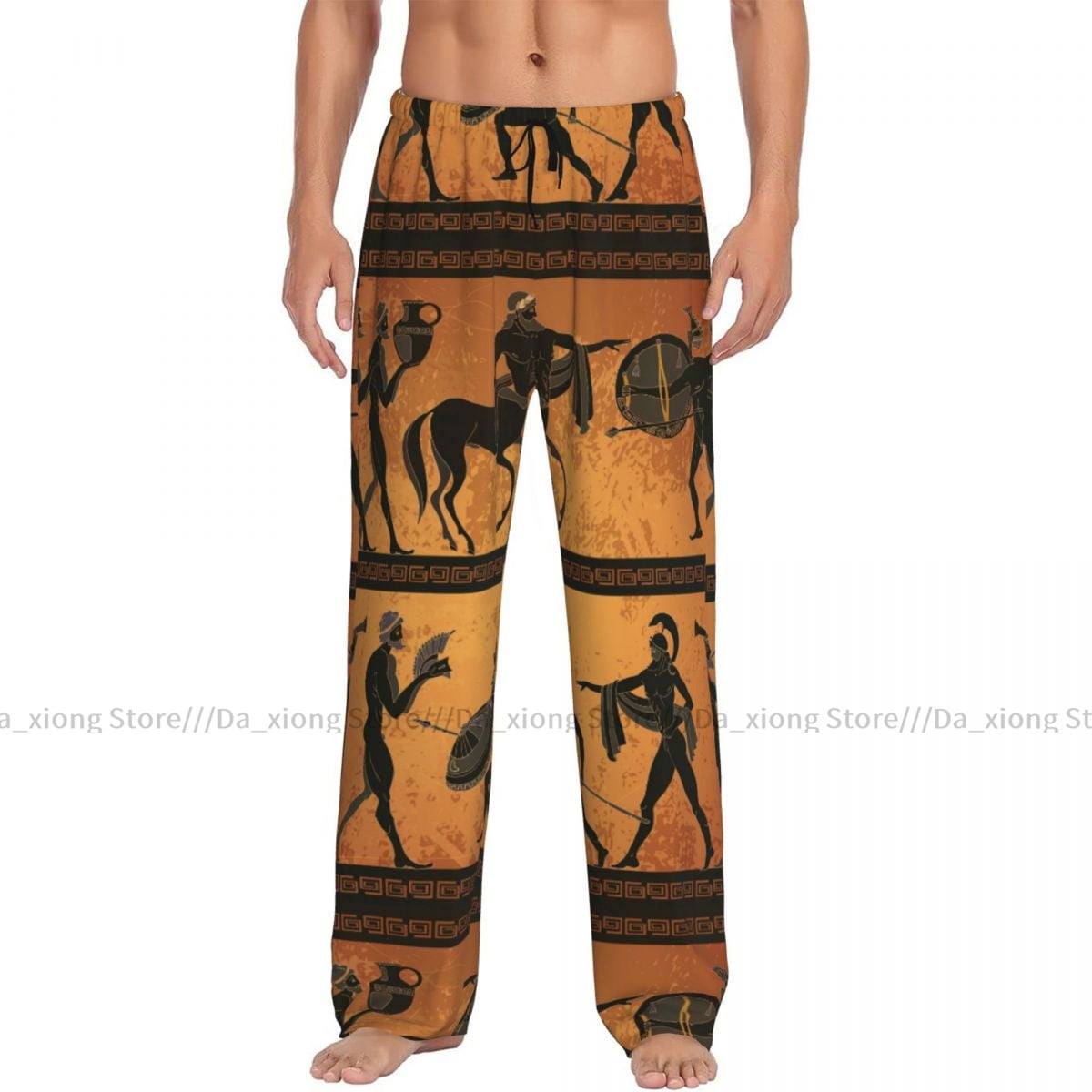 Ancient Greece Scene With Black Figure Pottery Ancient Greek Mythology ...