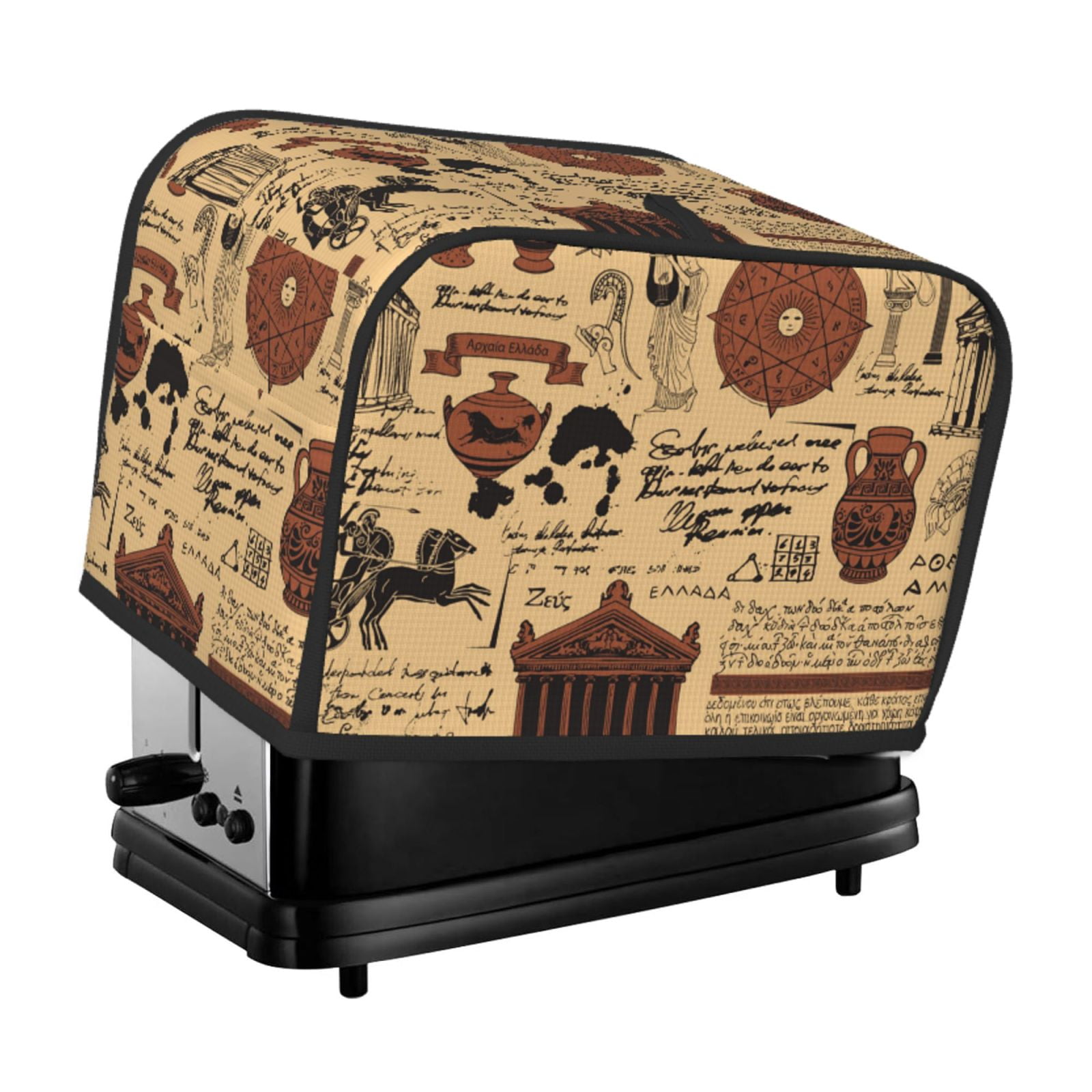Ancient Greece Vintage Acropolis 2 Slice Toaster Cover Bread Maker Dust ...