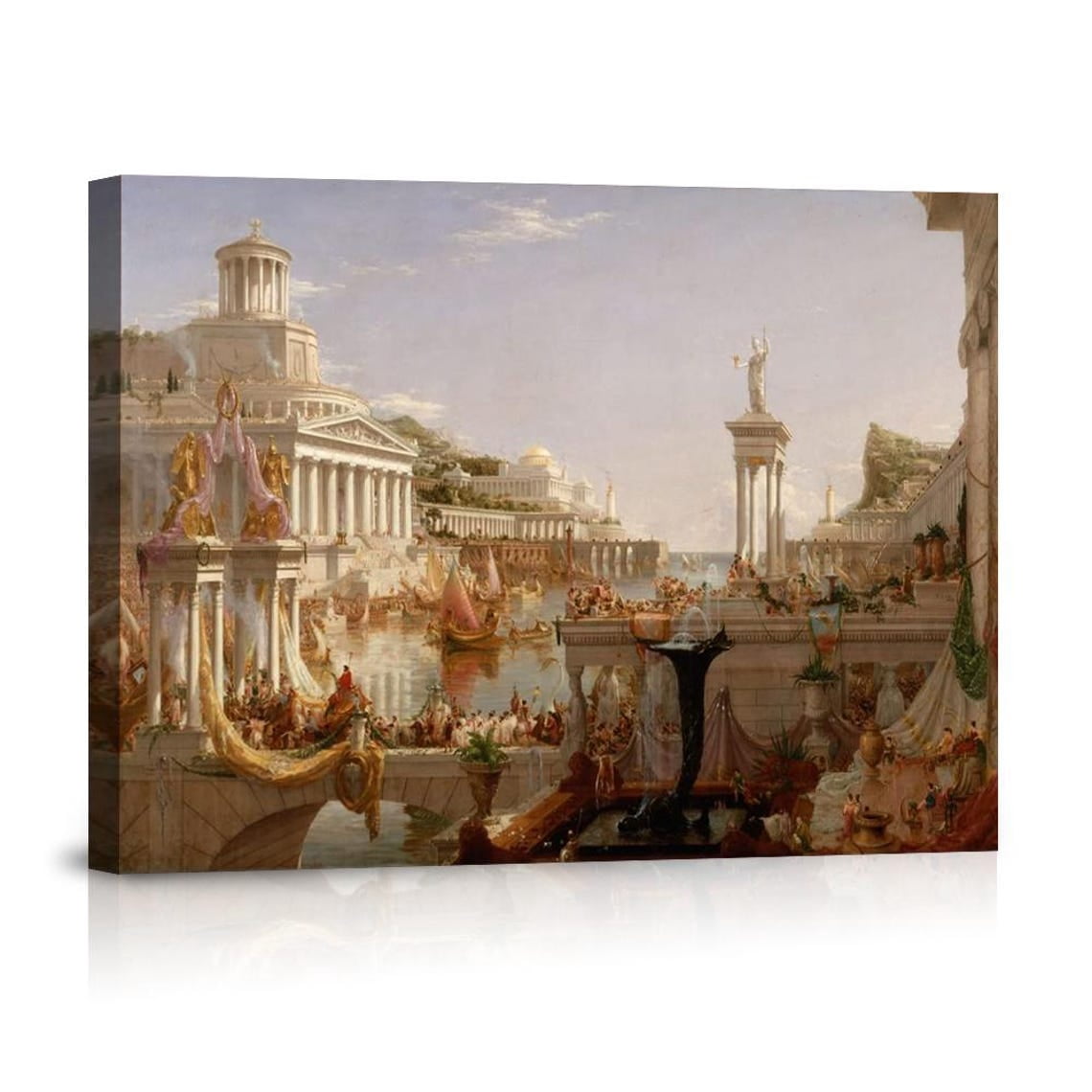 Ancient Greek Carnival Renaissance Classicism Canvas - Walmart.com