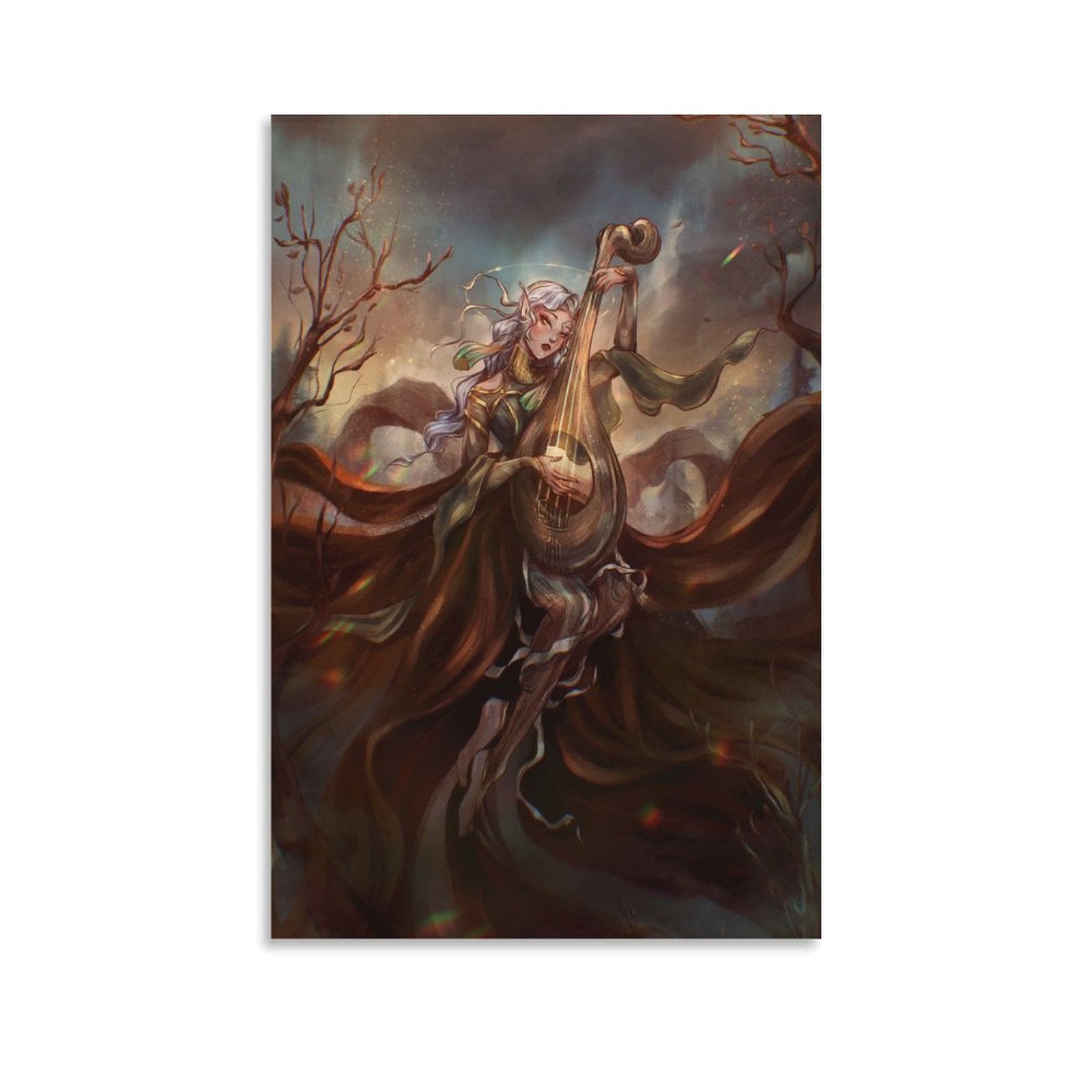 Ancient Greek Goddess Art Poster Calliope Home Decor Poster Wall Art Hanging Picture Print ...