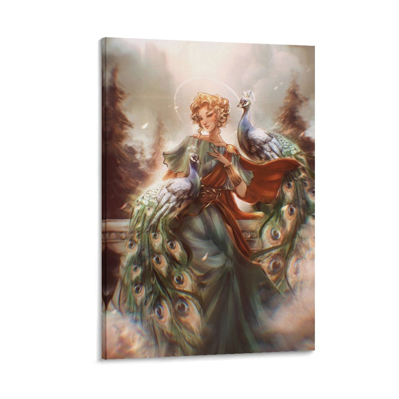 Ancient Greek Goddess Art Poster Hera Print Photo Art Painting Canvas ...