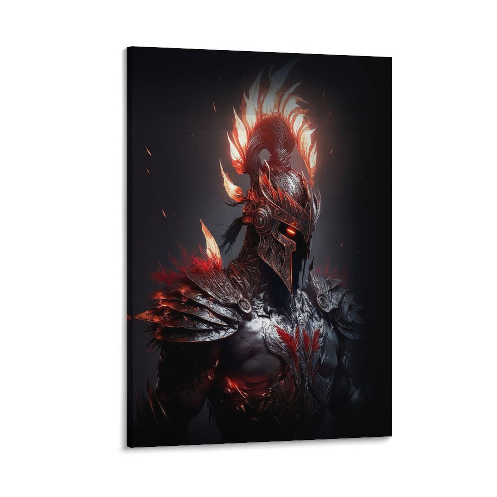 Ancient Greek Gods Poster Ares God of Wa Canvas Art Poster and Wall Art ...