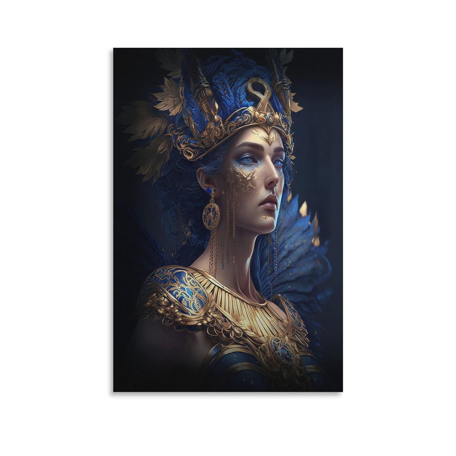 Ancient Greek Gods Poster Hera Queen of The Gods Posters Wall Art ...