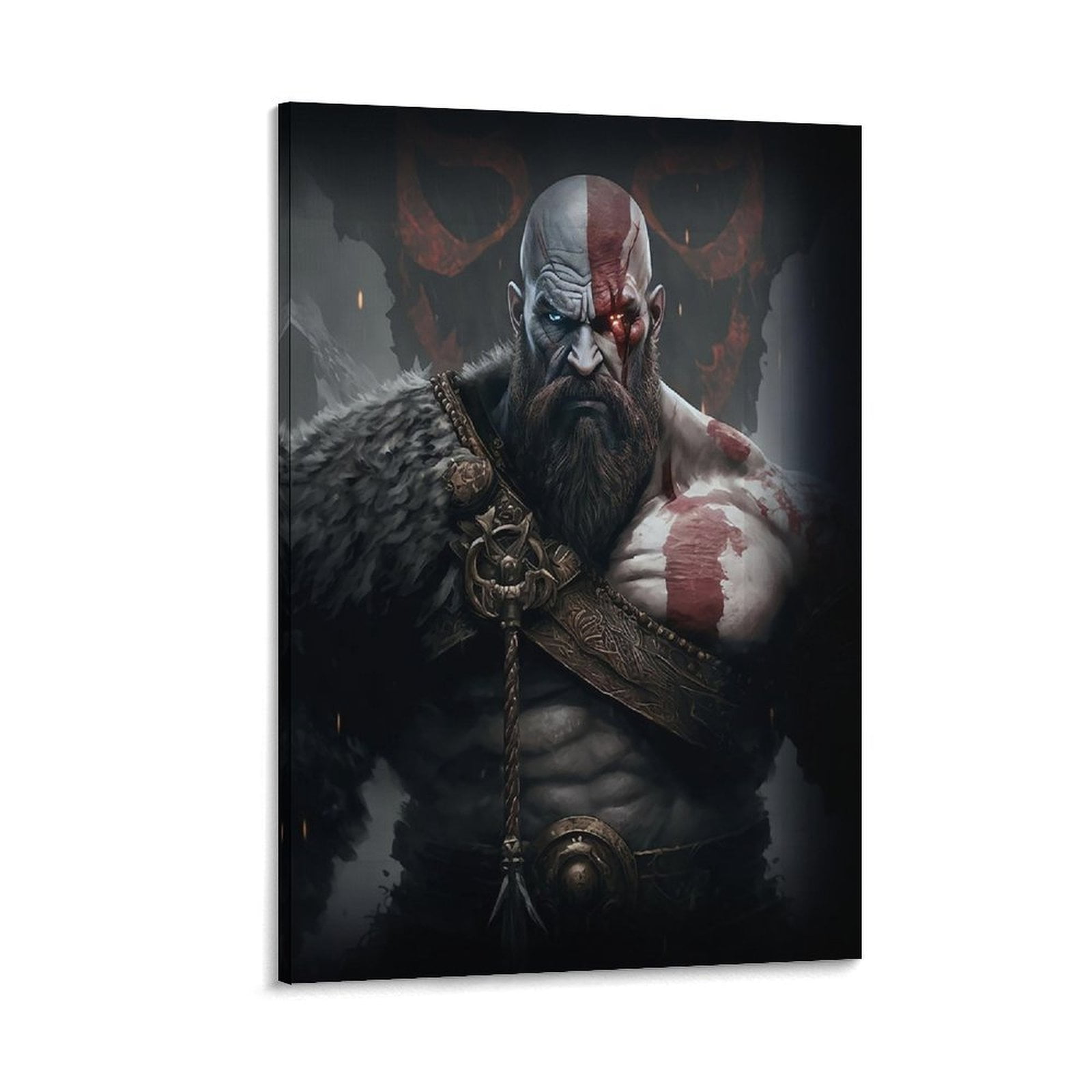 Ancient Greek Gods Poster Kratos The Ghost of Sparta Picture Print ...
