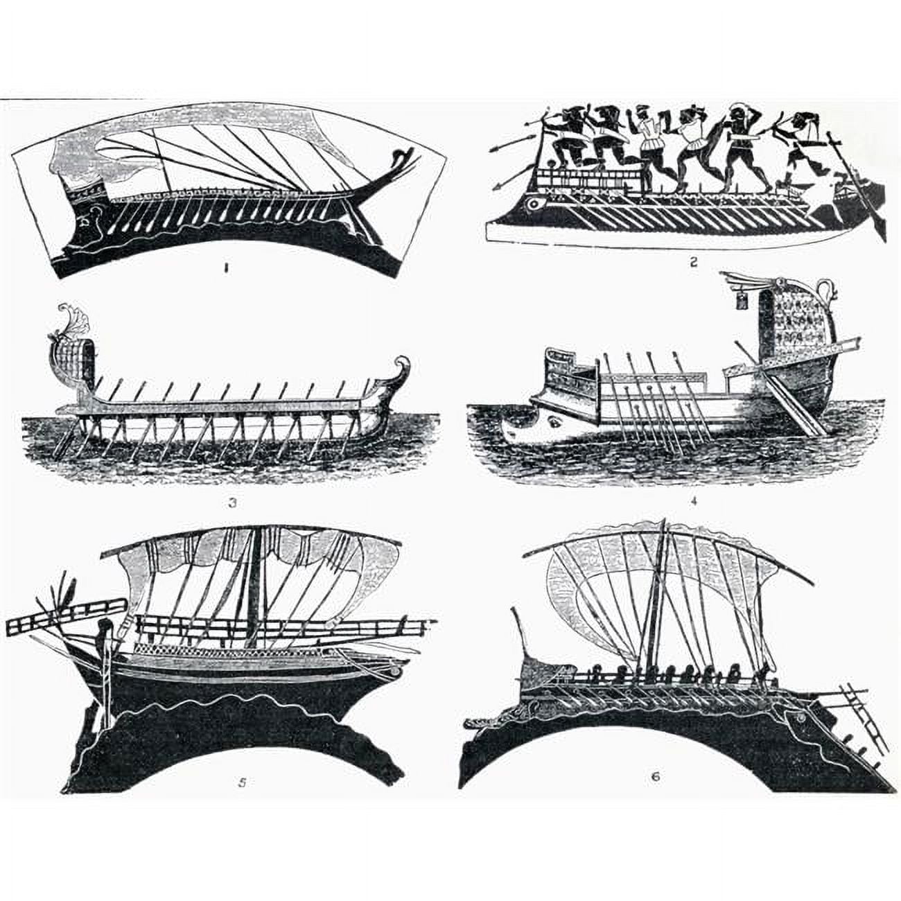 Ancient Greek & Roman Ships Which Sailed The Mediterranean 1 Greek ...