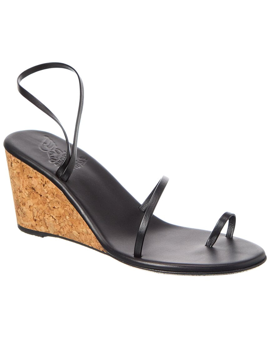 Ancient Greek Sandals Chora Leather Wedge, 38 - Walmart.com