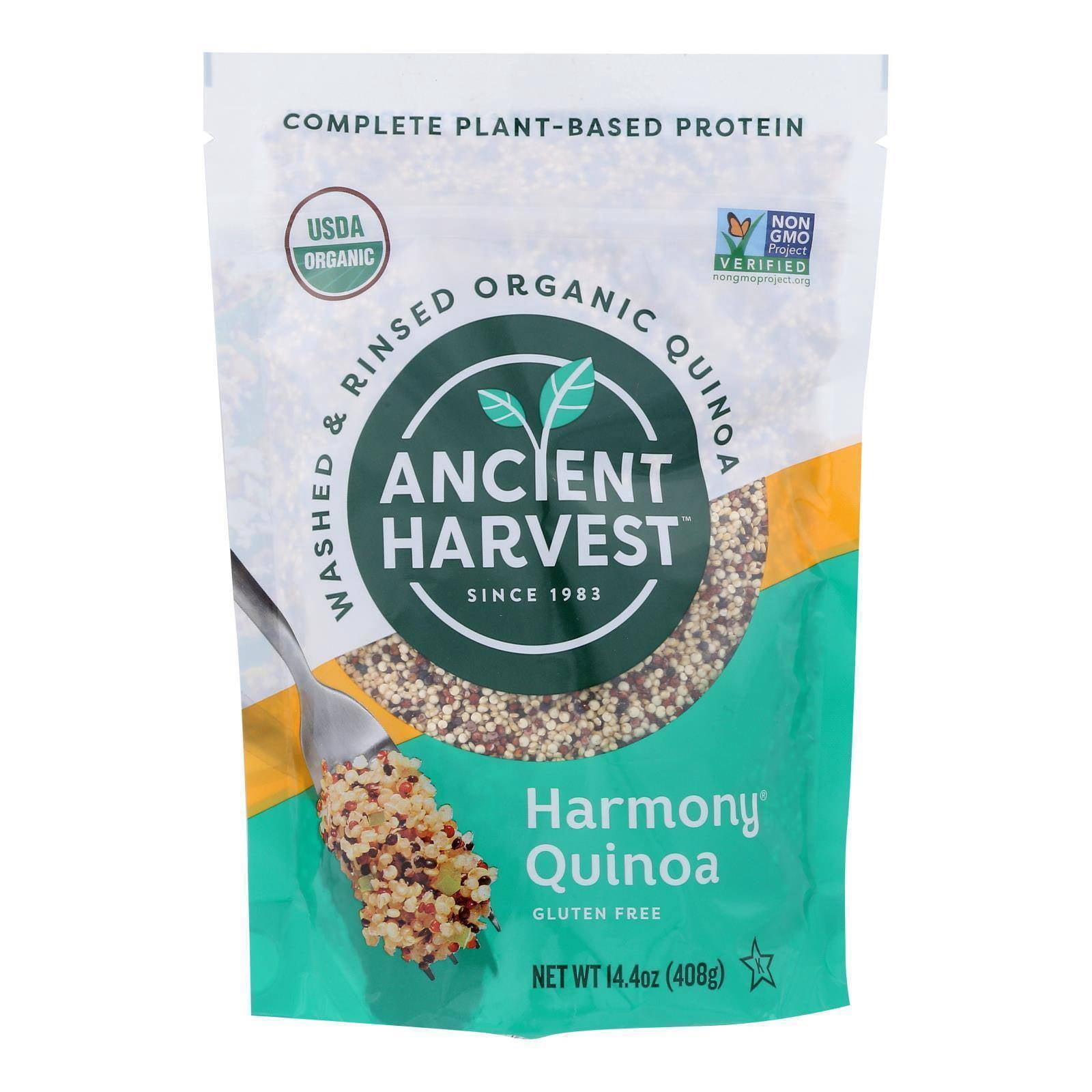 Ancient Harvest Organic Harmony Quinoa 14.4 oz (Pack of 12) - Walmart.com