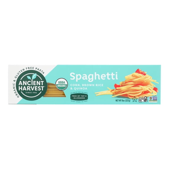 Ancient Harvest - Organic Quinoa Supergrain Pasta - Spaghetti - Case of ...