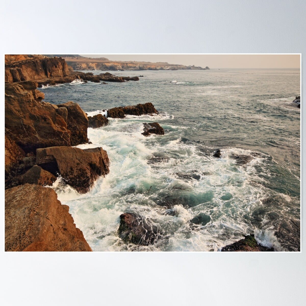 Ancient Interface At Salt Point Poster Wall Art, Modern Wall Decor For ...