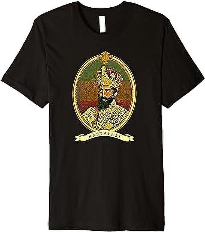 Ancient Lionage Vintage Rasta Classic Rastafari Premium T-Shirt ...