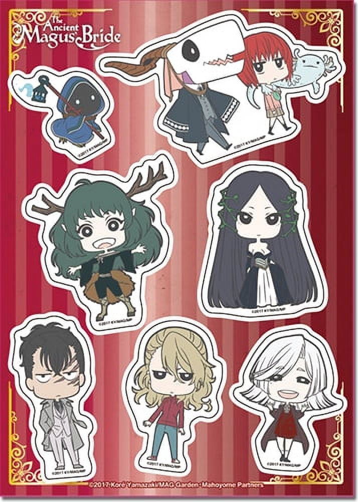 Ancient Magus's Bride S1- Chibi Characters#2 Sticker Set 5"X7 ...