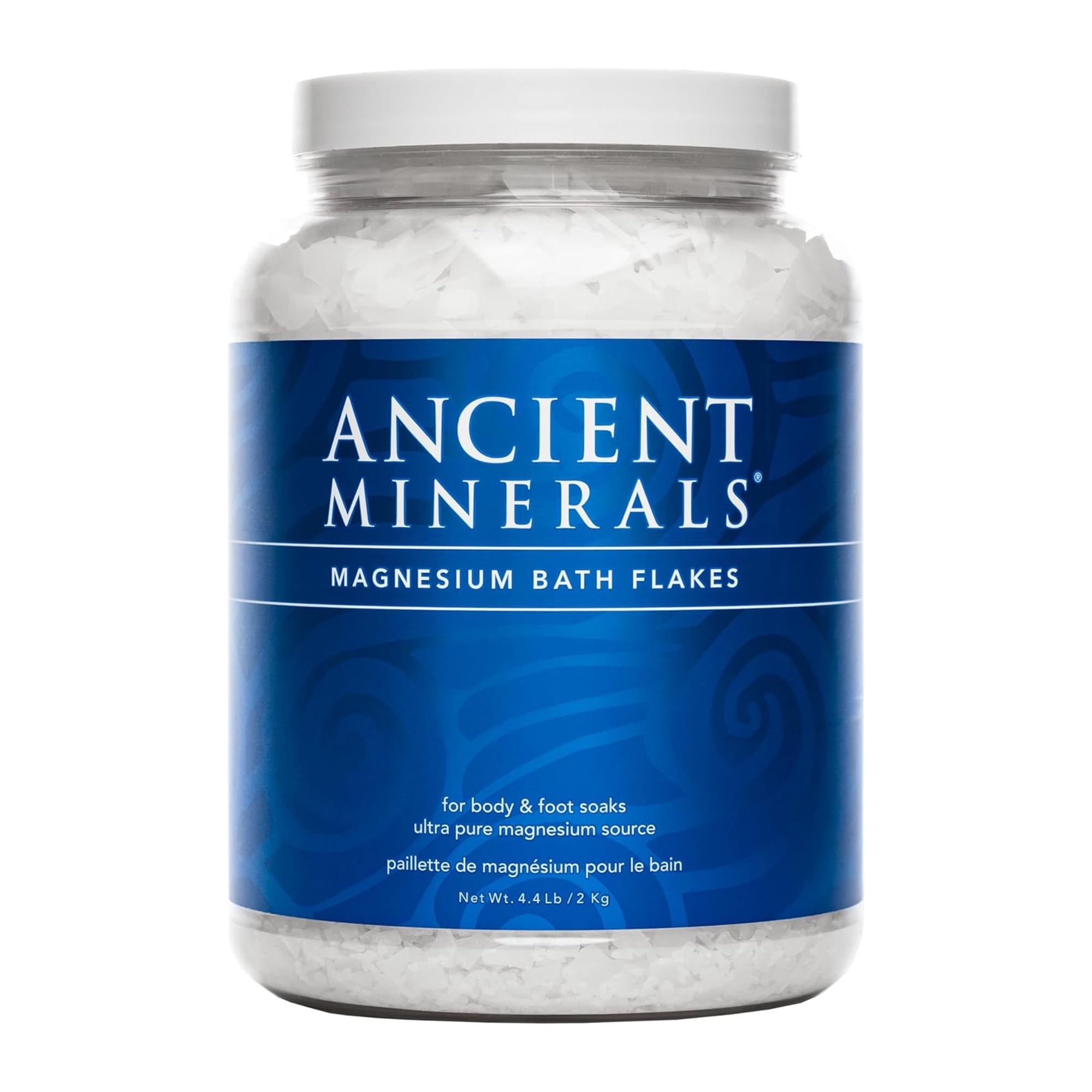 Ancient Minerals Magnesium Bath Flakes Unscented 4.4 lbs for Soaking ...