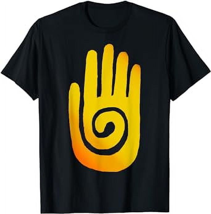 Ancient Native American Hopi Healing Hand Symbol Men Women T-Shirt ...