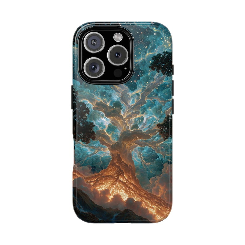 Ancient Nebulae Tree of Life Cosmic Fantasy Artwork Phone Case for 11 ...