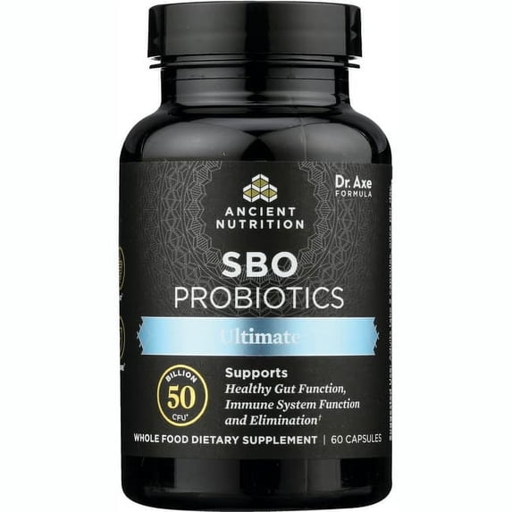 Ancient Nutrition SBO Probiotics Ultimate - Gut Health Biotic ...