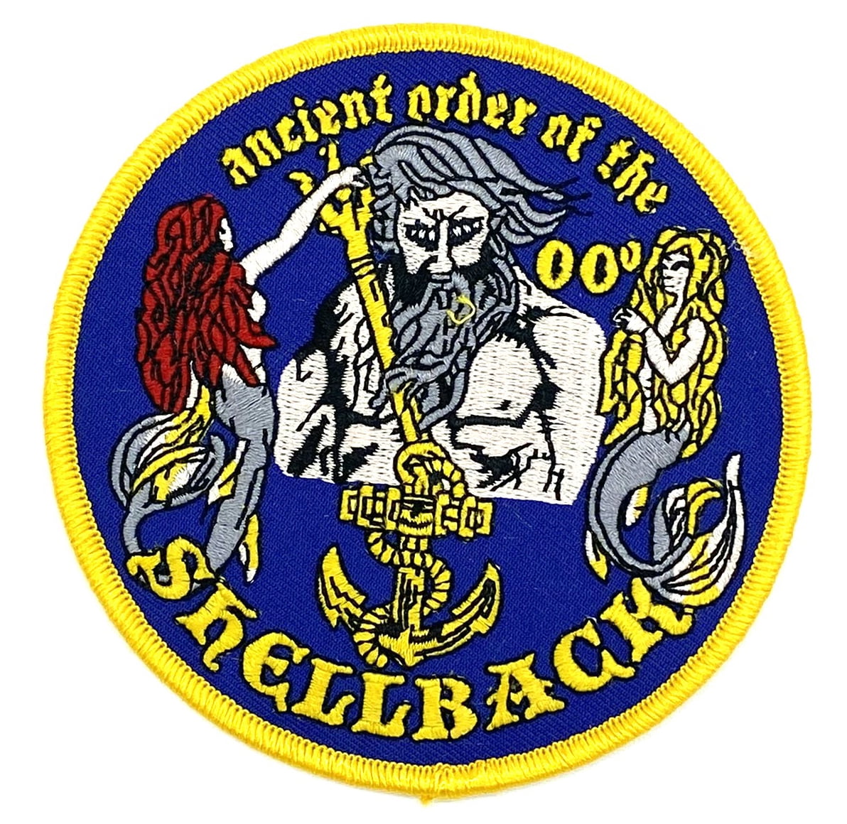 Ancient Order of the Shellback Patch– Sew On, 4" - Walmart.com