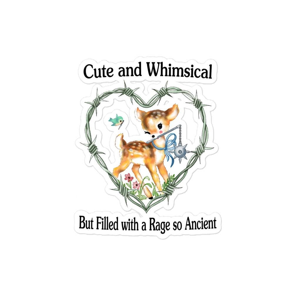 Ancient Rage Bubble-free stickers vinyl decal cute sticker aesthetic design fun sticker water ...