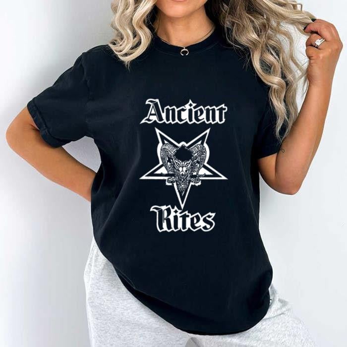 Ancient Rites Black Metal Band Belgian Music Comfort Color T-Shirt, for ...