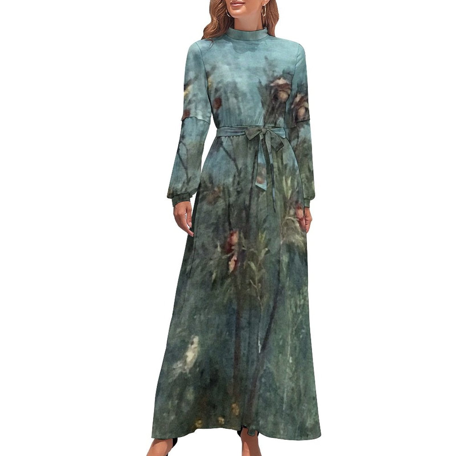 Ancient Roman Fresco from the villa of Empress Livia Long Dress Party ...