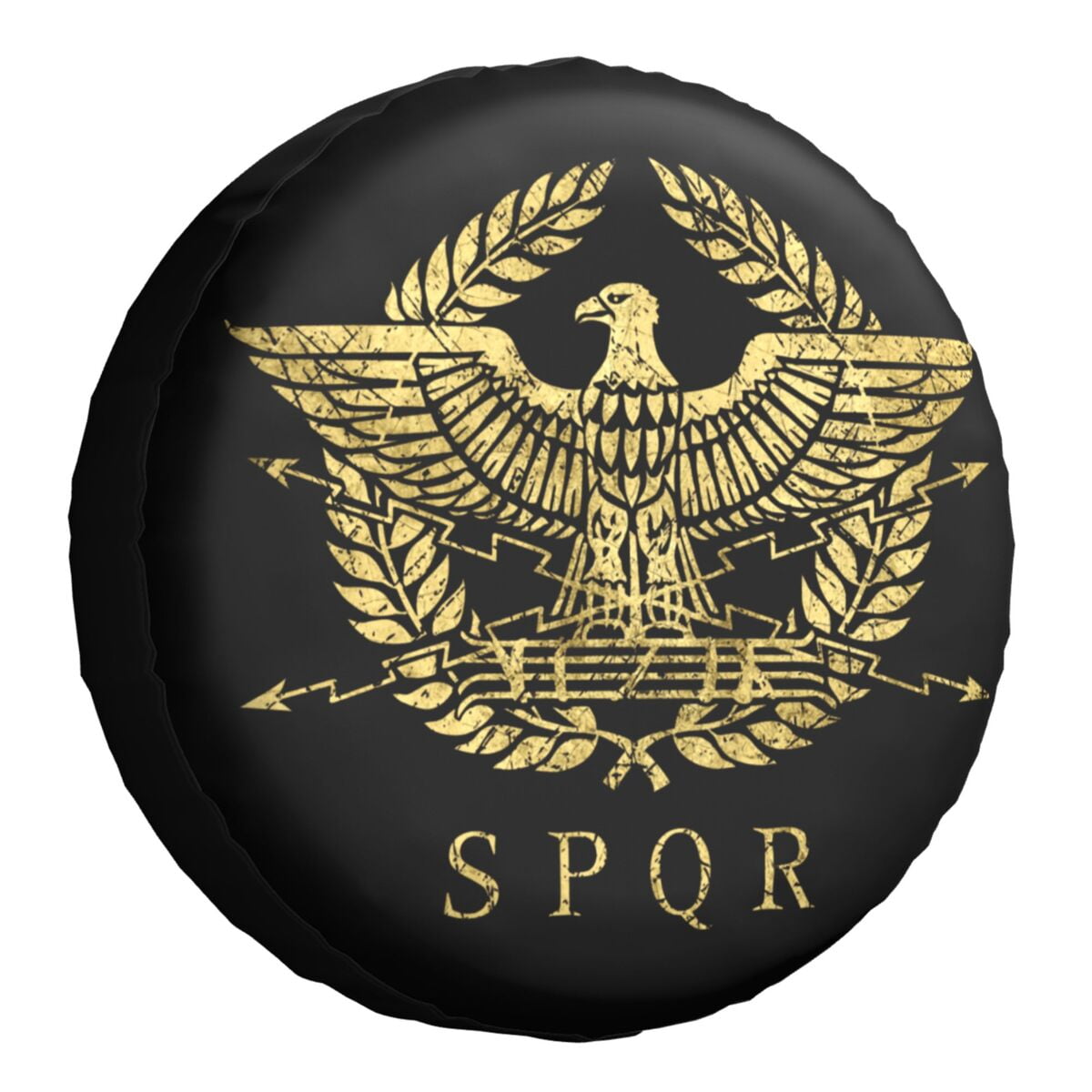 Ancient Roman History Quote Spare Wheel Tire Cover Case Imperial Golden ...