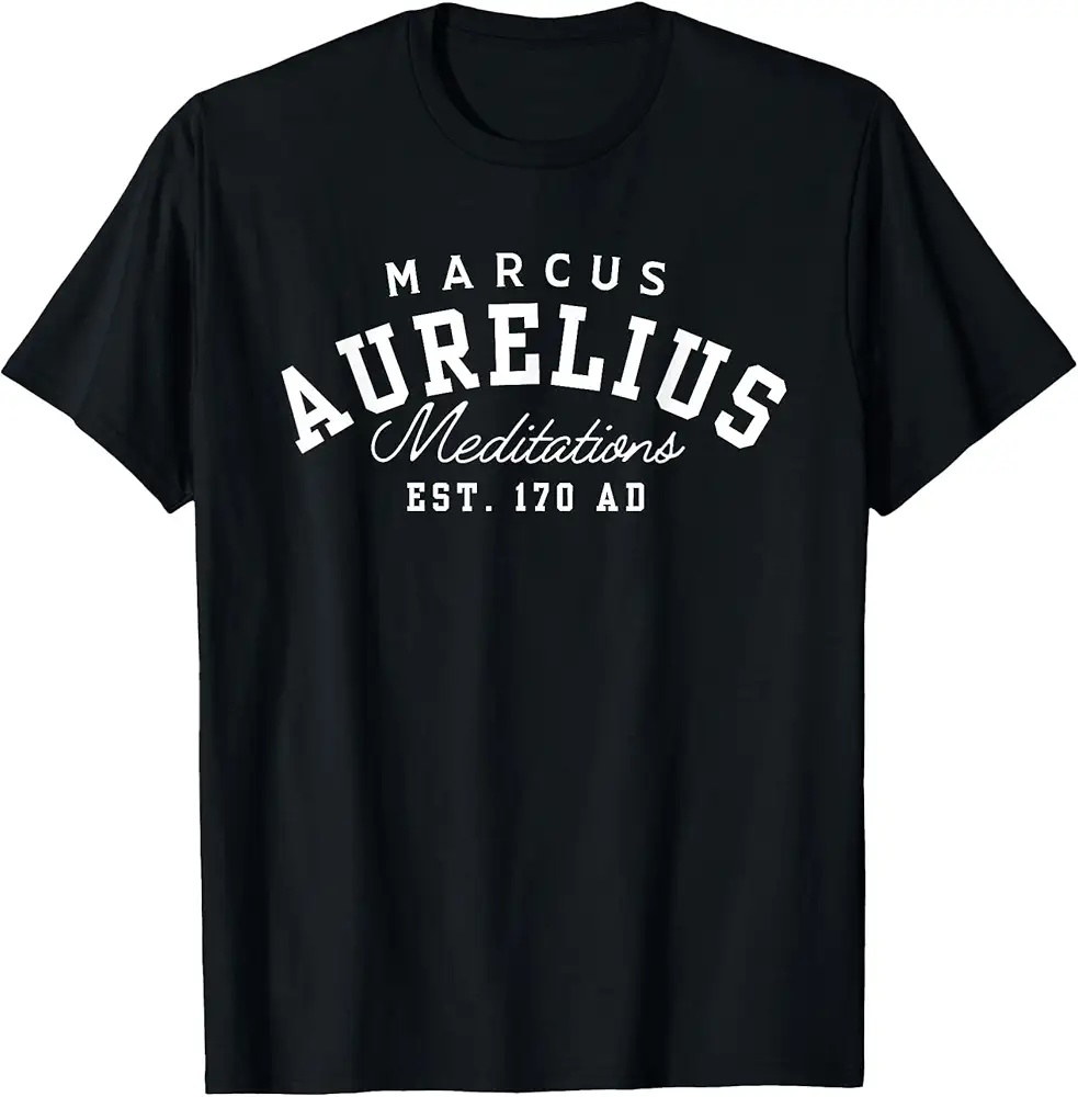 Ancient Roman Philosophy Stoicism Marcus Aurelius Statue Wisdom Unisex ...