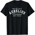 Ancient Roman Philosophy Stoicism Marcus Aurelius Statue Wisdom Unisex ...
