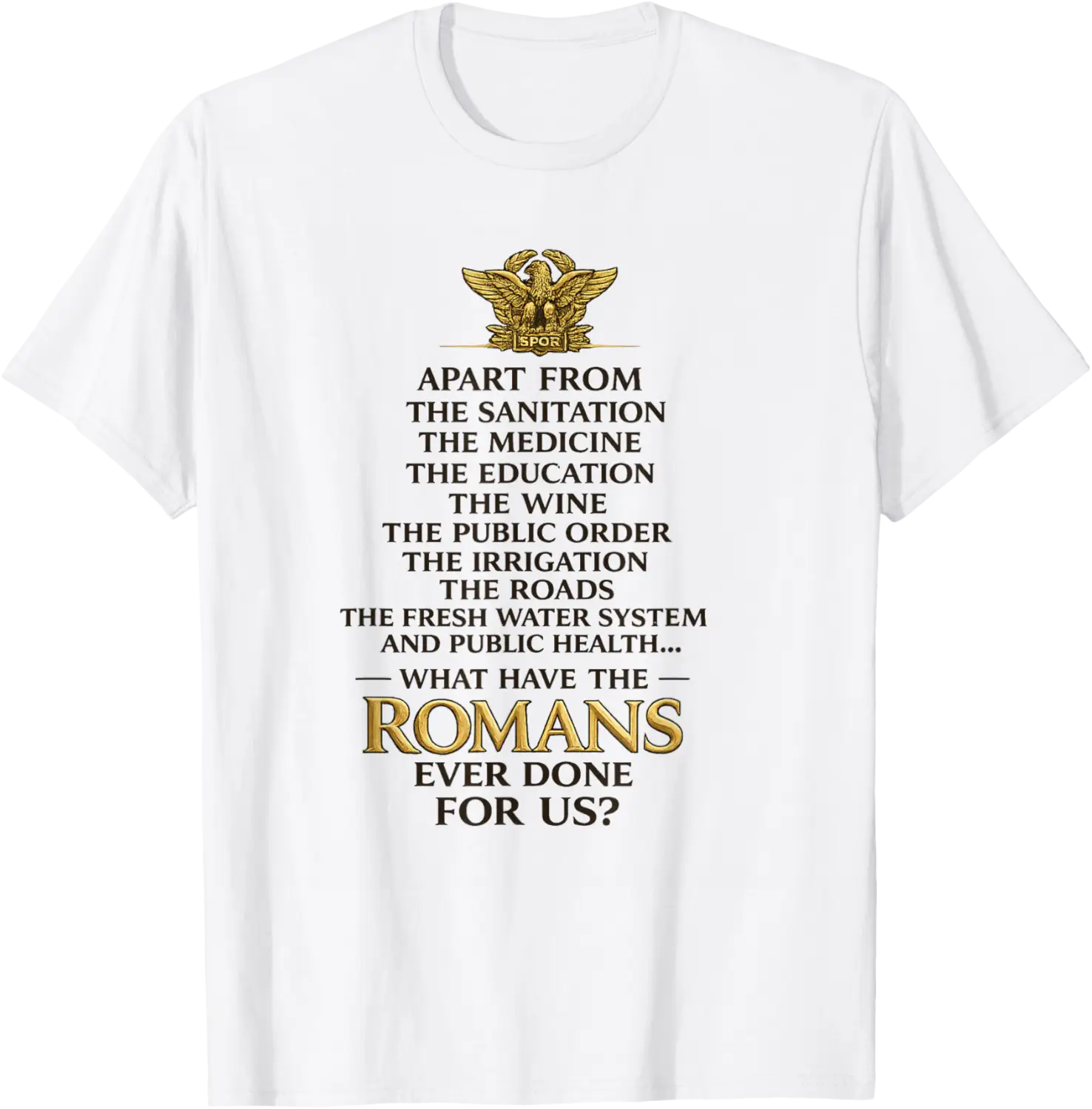 Ancient Rome Classical History Buff Civilization T-Shirt - Walmart.com