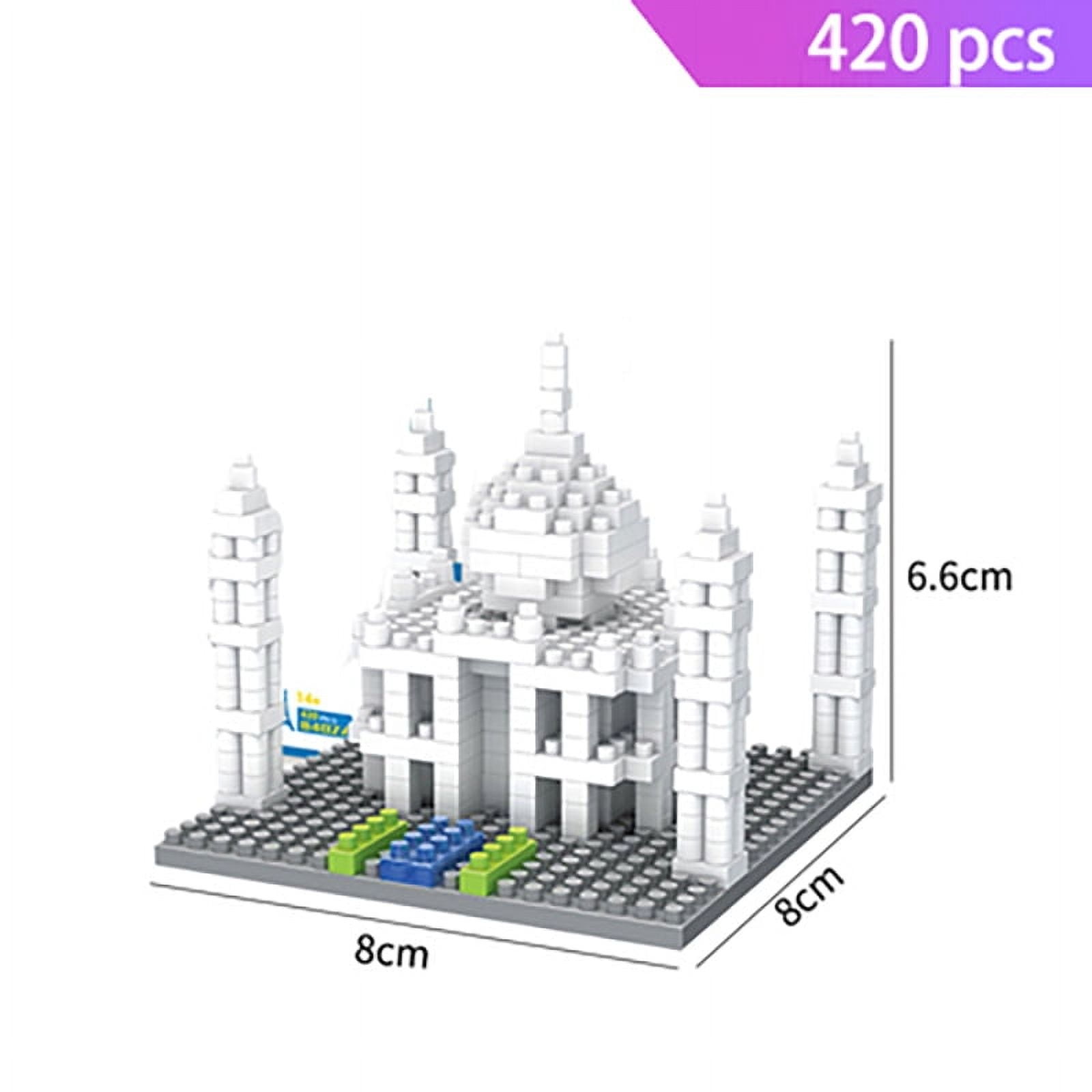Ancient Rome Colosseum Egypt Pyramid Sphinx Diamond Building Micro Blocks Capitol City Bricks ...