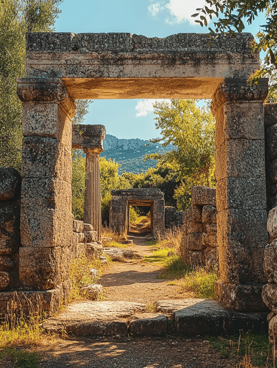Ancient Ruins Wall Canvas Print/Decorative PaintingSuitable for Living ...