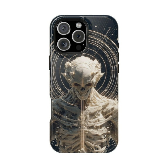 Ancient Skeleton Cosmic Bone Necro Fantasy Horror Scene Phone Case for ...