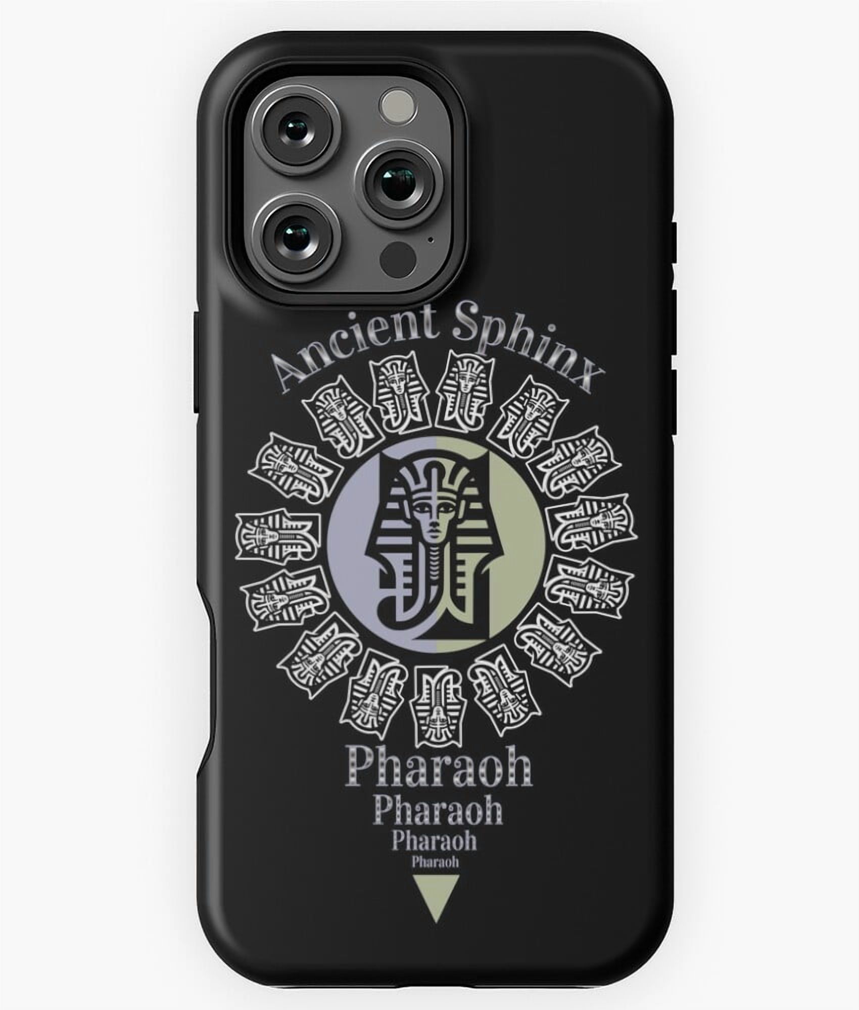 Ancient Sphinx Pharaoh Egyptian M3973 Phone Case for iPhone 17 16 15 14 ...