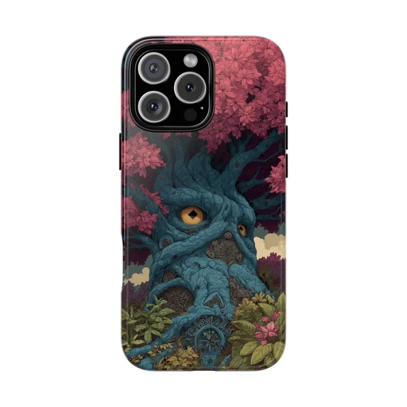 Ancient Spirit Forest Tree Artwork iPhone Case for iPhone 17 through 11 ...