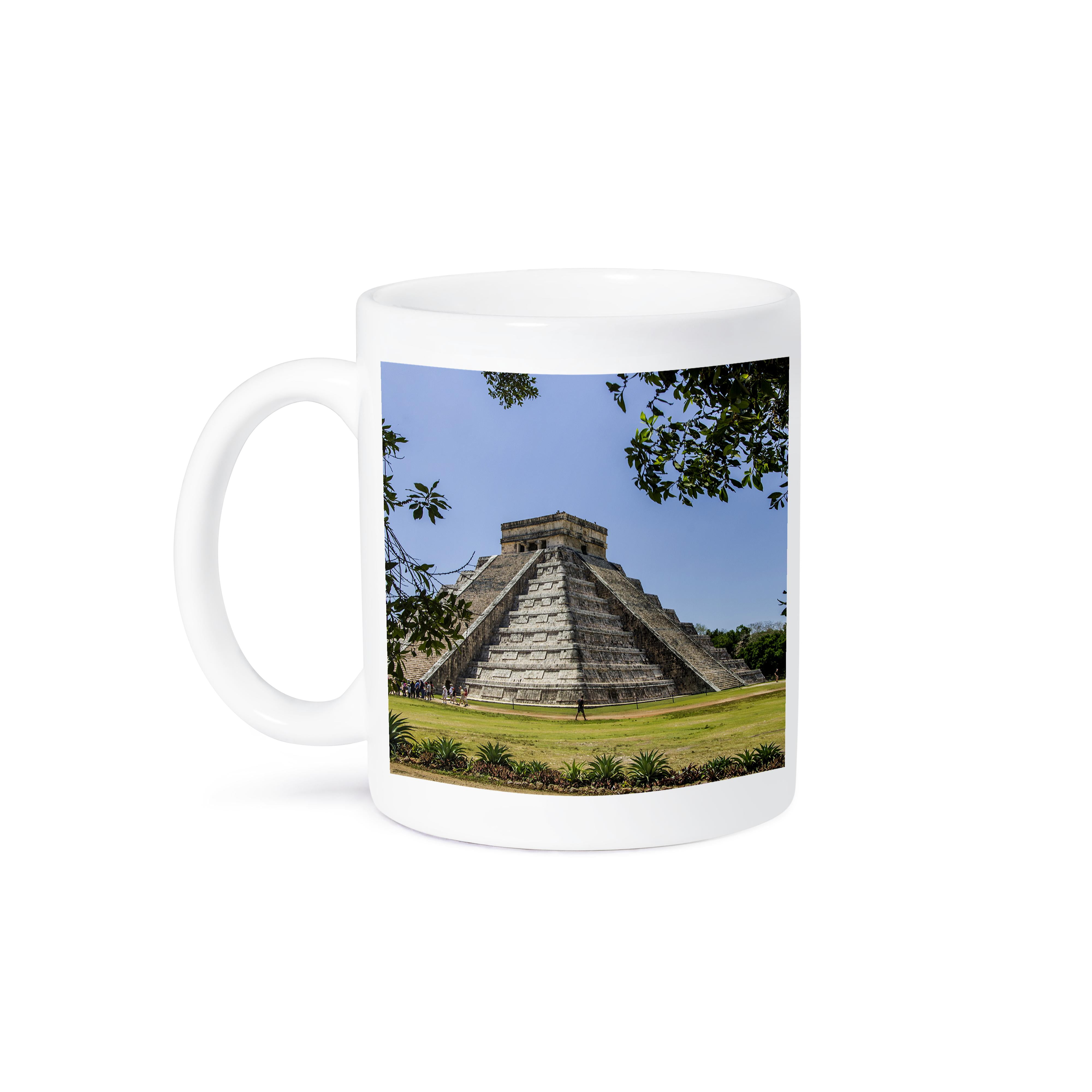 3drose, Ancient Step Pyramid Kukulkan at Chichen Itza Mexico. Unesco ...