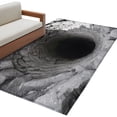 Ancient Stone Well Area Rug 4x6 Washable Rug Non Slip Deep Realistic ...