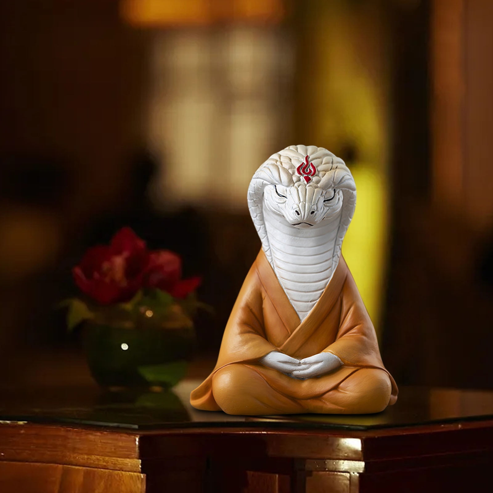 Ancient Style Auspicious Snake, Home Desktop Year of The Snake, Ceramic ...