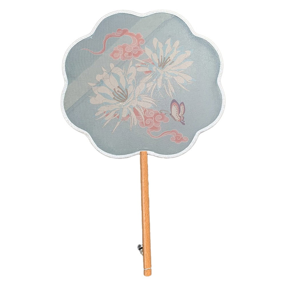 Ancient Style Cheongsam Fan Transparent Round Fan Wedding Photography ...