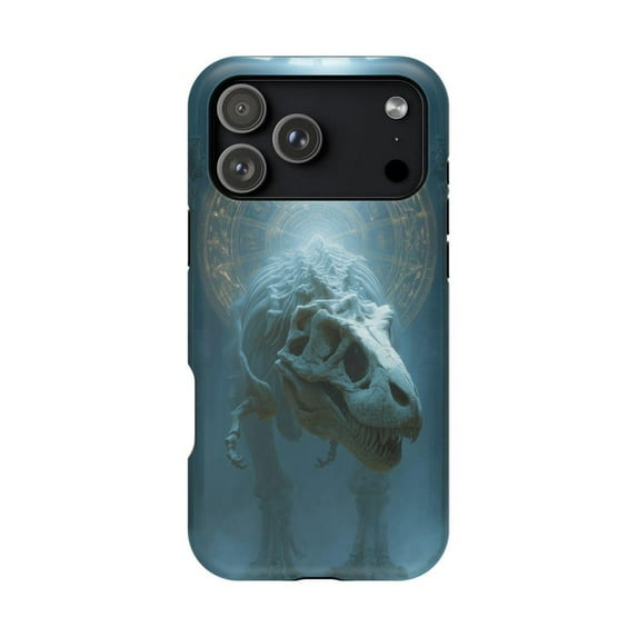Ancient T-Rex Tyrannosaurus Dinosaur Skeletal Fossil Art Phone Case ...