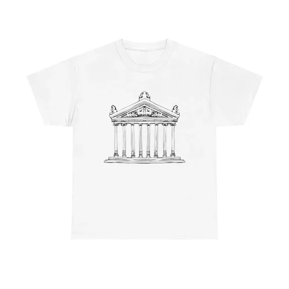 Ancient Temple T-Shirt - Walmart.com